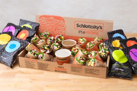 Configure Large Salad Wrap Tray with Chips - Schlotzsky's | ordering ...